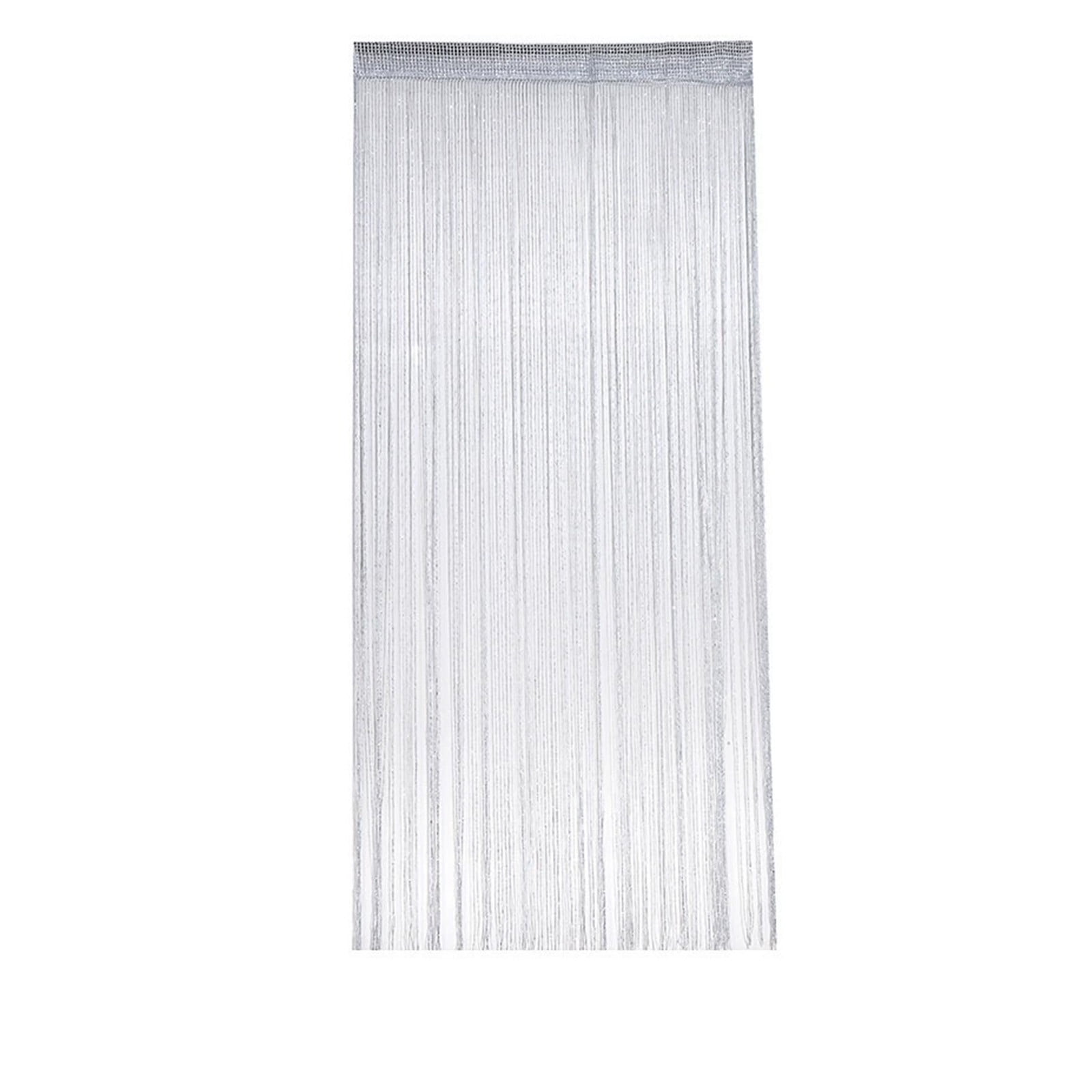 Click here for Generic Silver Metallic Thread Beaded Curtain  Tas... prices