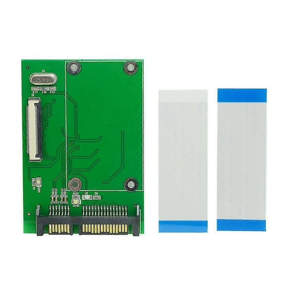 1.8 inch 40Pin ZIF/ SSD HDD Drive to 7+15 22 Pin SATA Adapter Converter ...