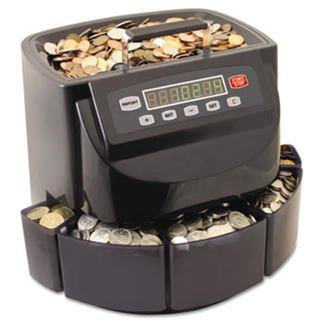 Steelmaster. 200200C Coin Counter/Sorter, Pennies through Dollar Coins ...