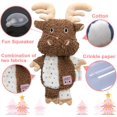 Dog toy cute plush dog toy indoor puppy toy with crinkly paper ...