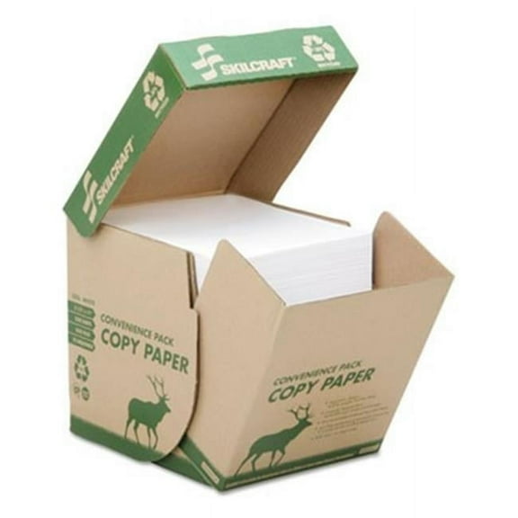 Universal 8.5x11-inch 92 Bright White Copy Paper, 10/Carton - Reliable ...