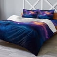 4 Piece Duvet Cover Set Cal king, Modernism Starry Sky Universe Soft ...