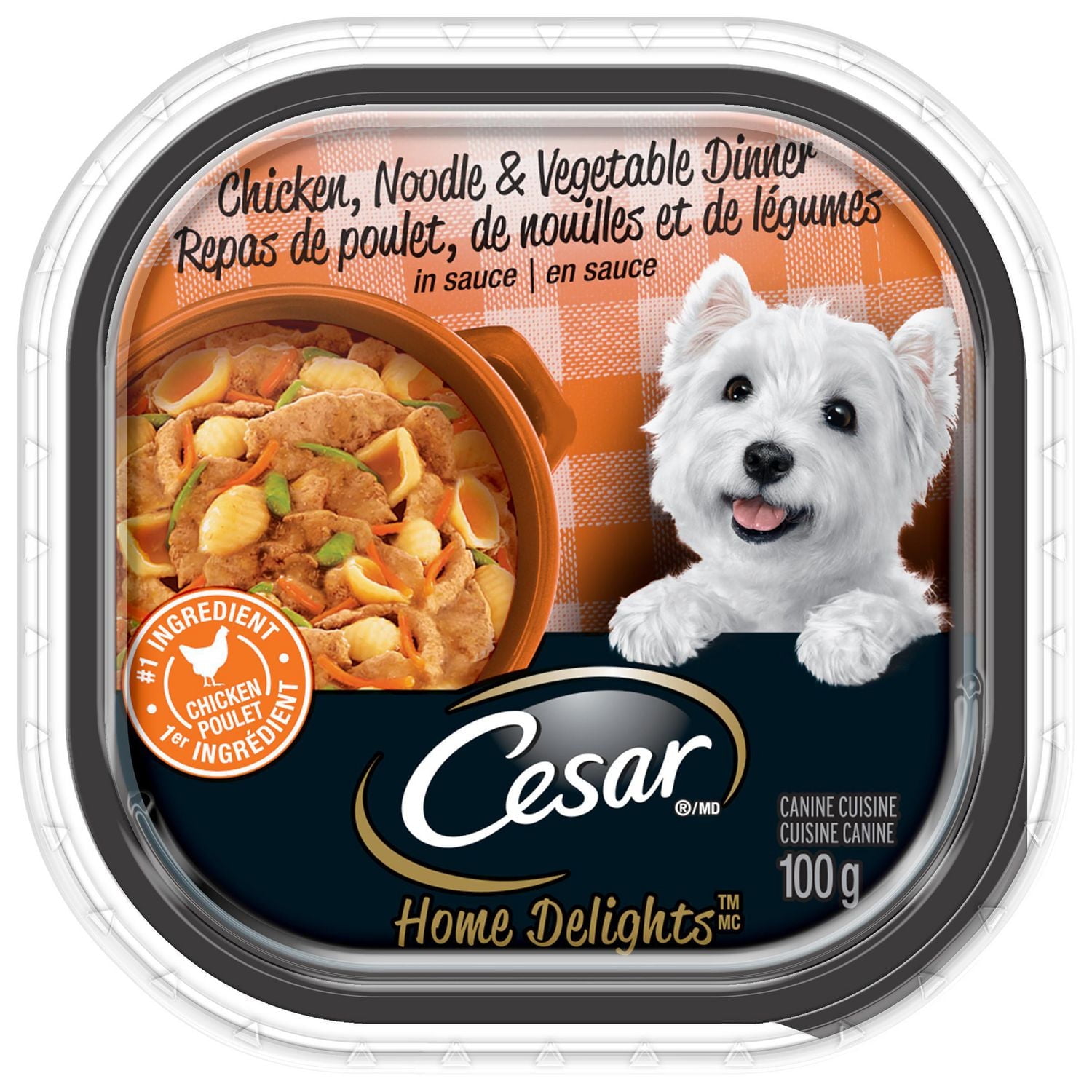 Click here for Cesar Home Delights Chicken Noodle & Vegetable Din... prices