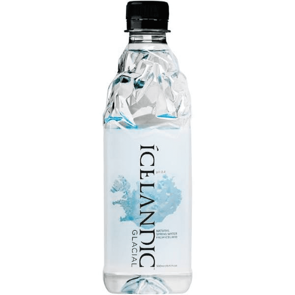 Icelandic Glacial Natural Spring Water, 500 mL [Pack of 24] - Walmart.com