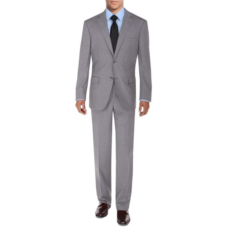 DTI BB Signature Mens 2 Button Modern Fit Suit Set Two Piece Jacket ...