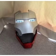 Guvpev Superhero Helmet 1:1 Collectible Wearable Mask with LED Lighting ...