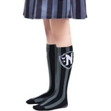 Wednesday Addams Crew Socks Kawaii Gift Set with Coffin-Shaped Gift Box ...