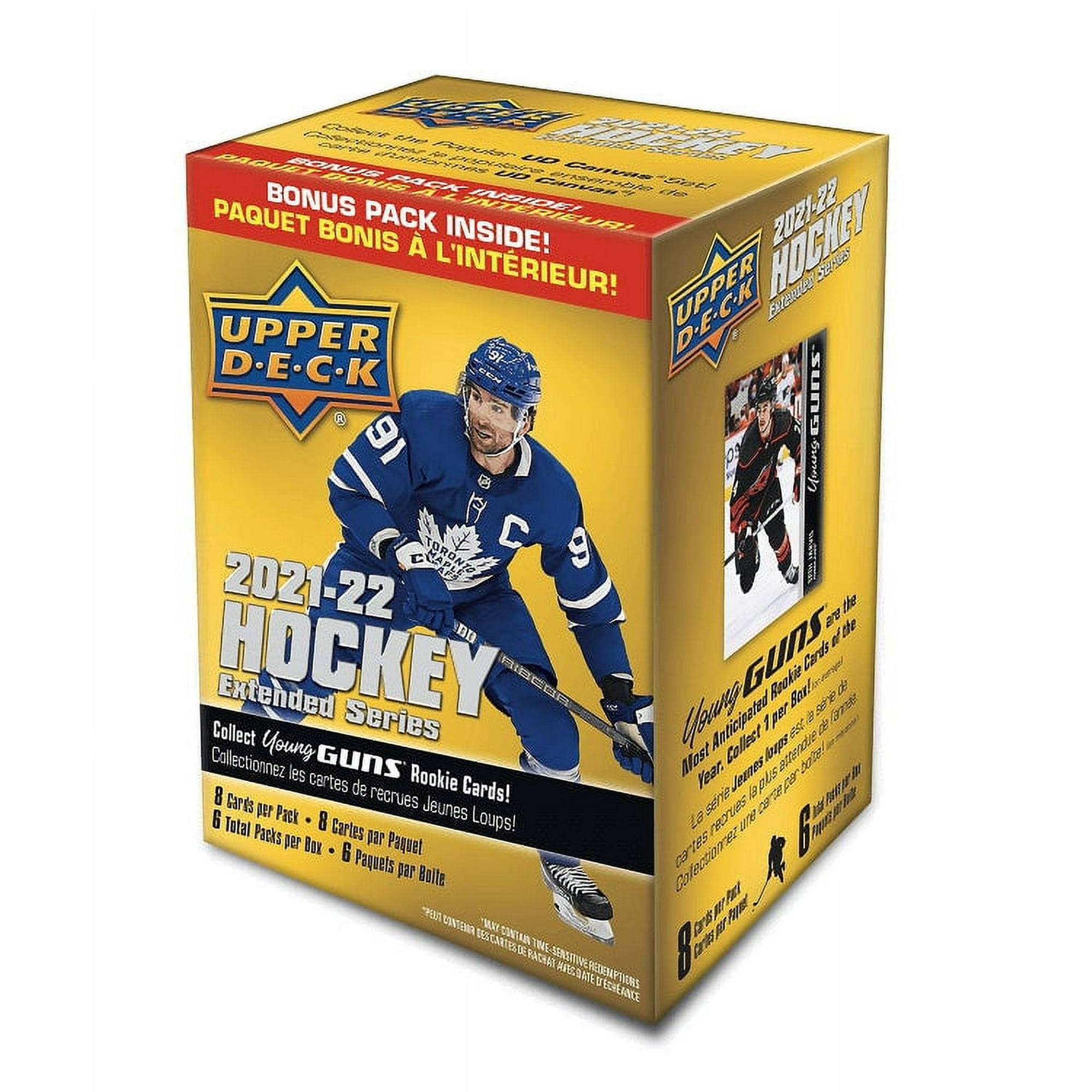Click here for 2021/22 Upper Deck Extended Series Hockey 6-Pack B... prices