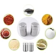 Mini Travel Salt and Pepper Shakers Set, Small Stainless Steel Spice ...