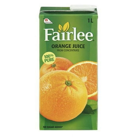 Fairlee Orange Juice, Fairlee Orange Juice, 1 litre - Walmart.ca