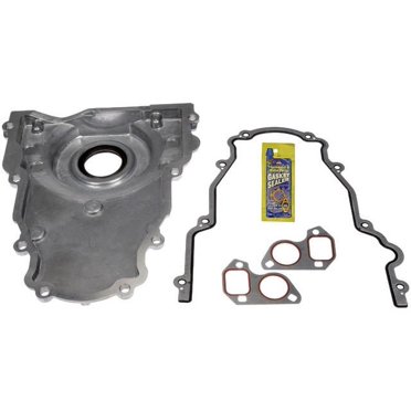 Small Block Chevy 2 Piece Timing Cover for Small Block Chevy, Orange ...
