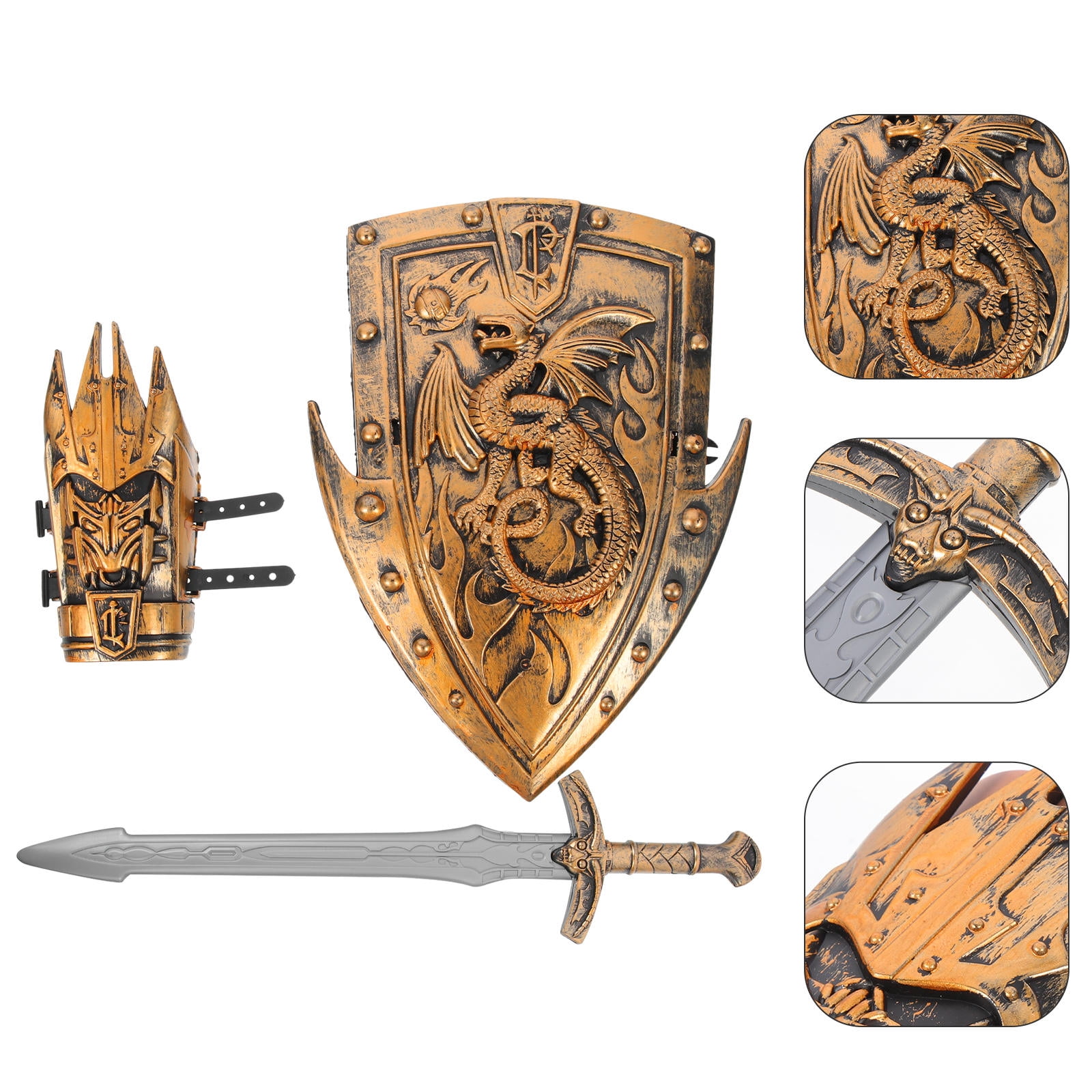 Click here for Aurarmlet 1set Cosplay Armor Prop Kit Durable Shie... prices