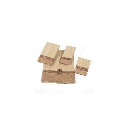 Avanti Linens Braided Cuff Rattan Fingertip Towel - Walmart.com