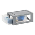 Iris Usa 6qt Plastic Storage Modular Stacking Drawers Set Of 2