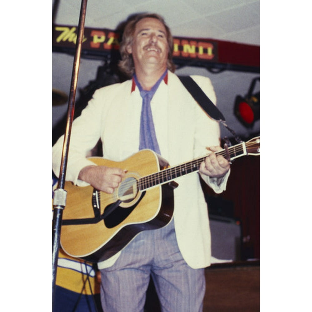 The Mamas and the Papas John Phillips playing guitar in concert 24x36 ...