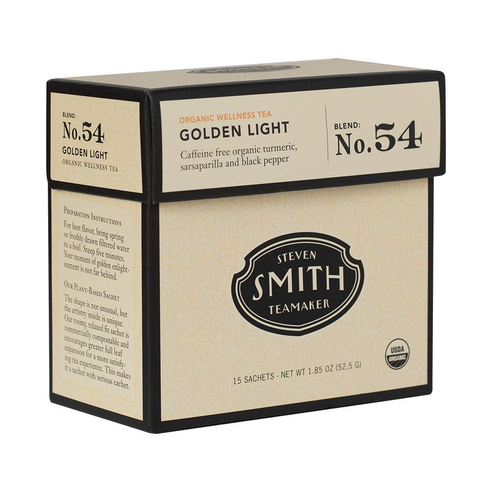 Smith Teamaker | Golden Light No. 54 - Turmeric, Sarsaparilla & Black ...