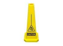 Cortina 03-600-12CAU 25" Yellow Lamba Cone - Caution (12 Pack ...