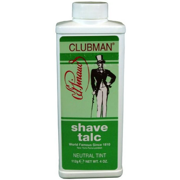 Clubman Talcum Powder - Flesh 4 oz. (Pack of 6) - Walmart.com - Walmart.com