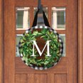 Briarwood Lane Wreath Monogram Letter M Door Hanger - Walmart.com