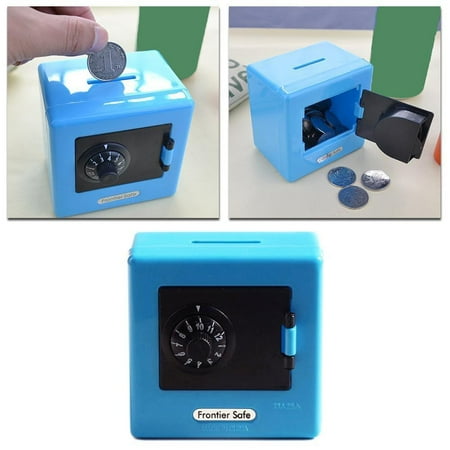 Combination Lock Money Coin Saving Storage Box Code Cash Safe Case ...
