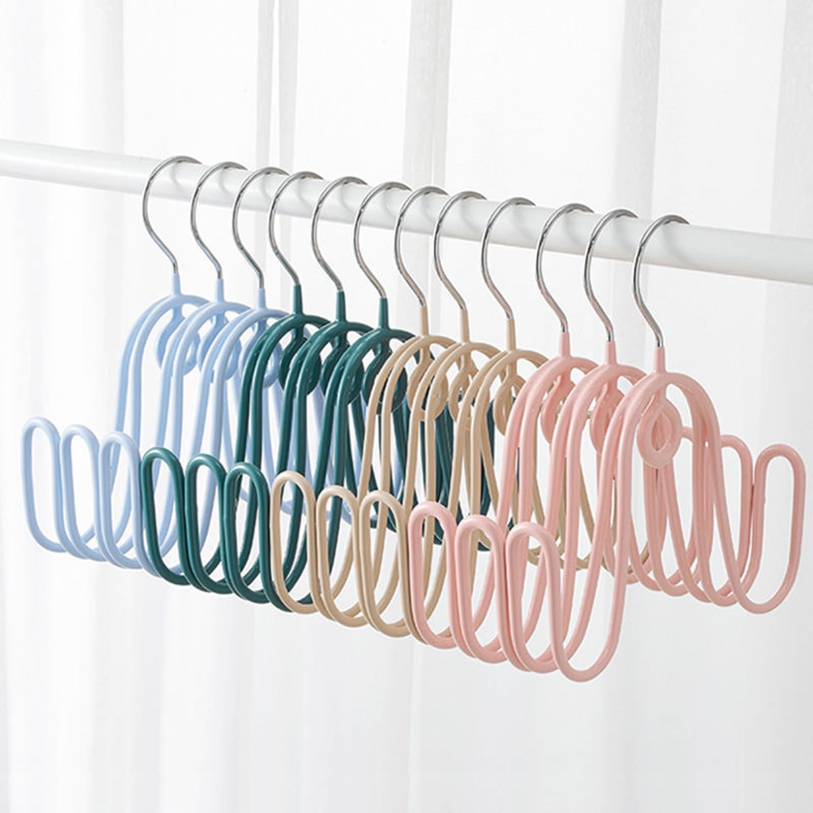 Honrane Shoe Hook Stackable Dual Hook U Shape Hanging Shelf Storage ...