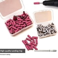 Premium Nail Sanding Bands, Fine Smooth Sanding Ring for Fast Gel Nail ...
