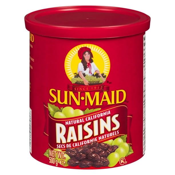 Sun-Maid Natural California Raisins 500g Canister - Walmart.ca