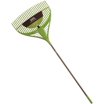 AMES Collector Series 2915806 Leaf Rake, Poly Tine, 26-Tine, Steel ...