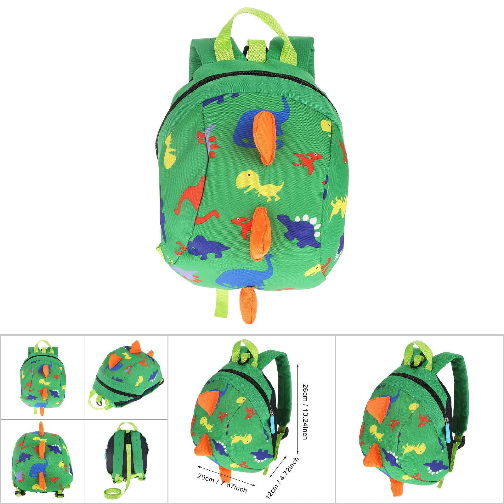 Baby Backpack Leash, Cute Cartoon Dinosaur Harness Backpack Toddler 3D ...