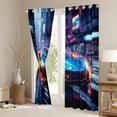 Castle Fairy Speeding Sports Car Curtains Pack of 2 (42x84 Each) for ...