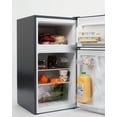 Frigidaire Compact Fridge Freezer Combo, 3.1 cu. ft. Capacity, Small ...