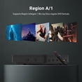 Tojock Blu-ray DVD Player for TV, HDMI Compact, 1080P Playback ...
