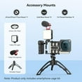 APEXEL Universal Phone Rig Video Kit. Aluminum Handheld Smartphone ...
