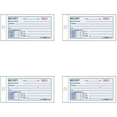 100 Pack of Sales Book Order Receipt Invoice Carbonless Copy 50 Sets 3. ...