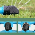 360 Degree Rotating Garden Sprinkler with Adjustable Spray Patterns ...