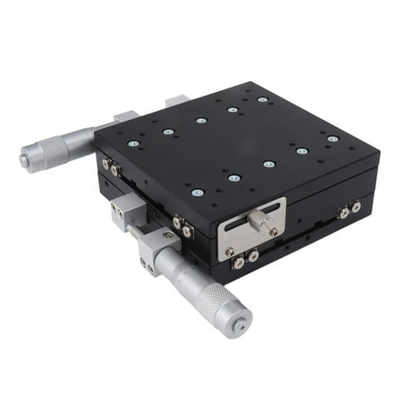 XY Linear Stage, Aluminium Alloy High Accuracy 180N Load Manual Linear ...