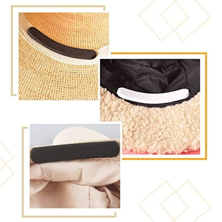 23 Pieces Hat Size Tape Black Reducer Sizing Lining DIY Foam Reducing ...