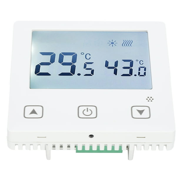 Home Accessory,AC220V Thermostat Water Floor Thermostat Floor Heating ...