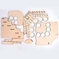 Paint Bottle Rack Modular Organizer Stand Holder 4 Types 90 Deg 15 ...