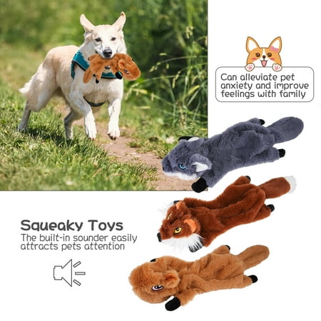Squeaky Toys for Puppies, Toy Dog Chew Toy for Teething Chewing and ...