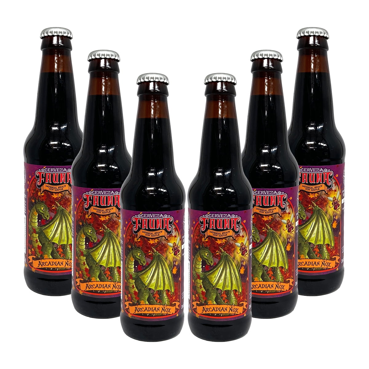Cerveza Artesanal Fauna Six Pack Imperial Stout con Maple | Walmart en ...