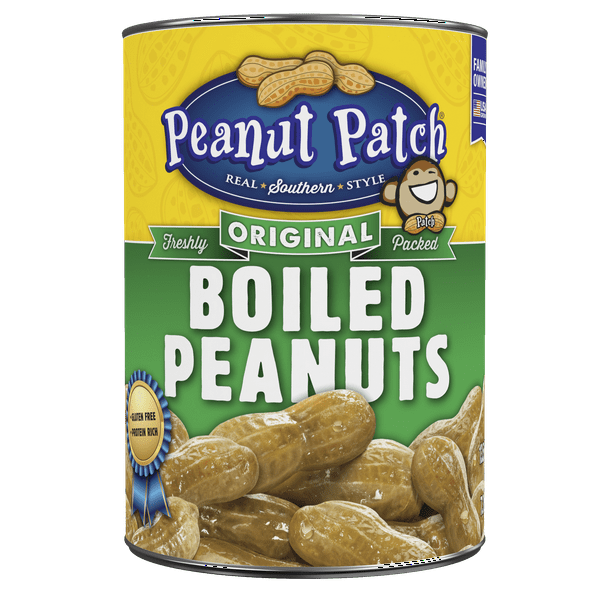 Peanut Patch Original Boiled Peanuts, 13.5 Oz Can - Walmart.com