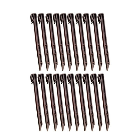 Becaristey 20 Pieces Garden Courtyard Edging Barrier Terrace Peg ...