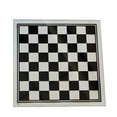 Black and Clear Glass Chess Set - 3 inch King - 32 Chess Pieces ...