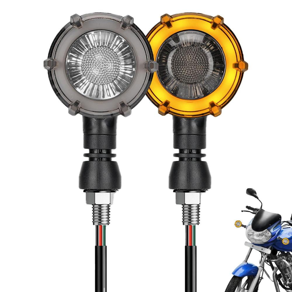 Tohuu Motorcycle Turn Signals 1pair Flowing Motorcycle Turn Signal ...