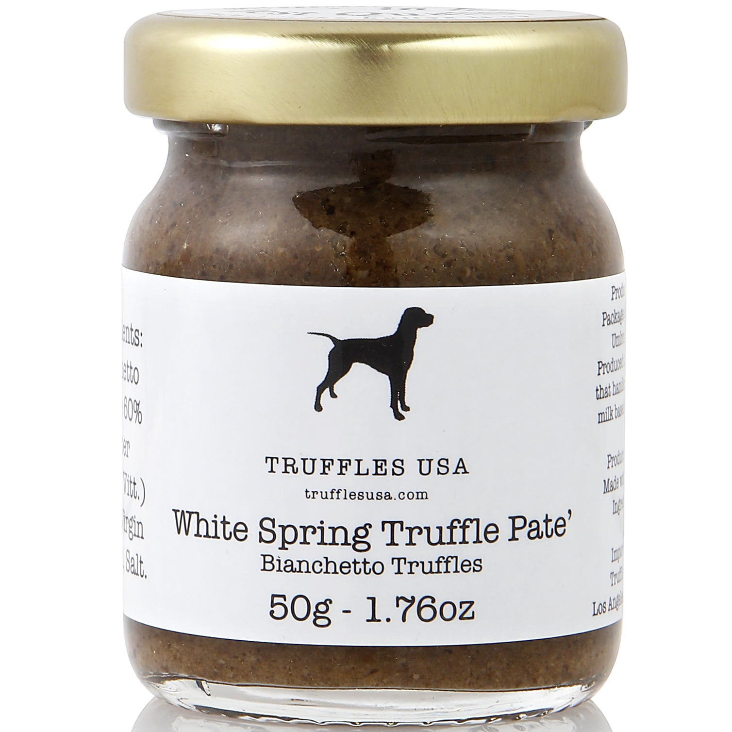 TRUFFLES USA White Spring Truffle Pate' 1.76 oz Product of Italy ...
