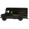 Diecast UPS Package Truck Brown "UPS Worldwide Services" Plastic Model ...
