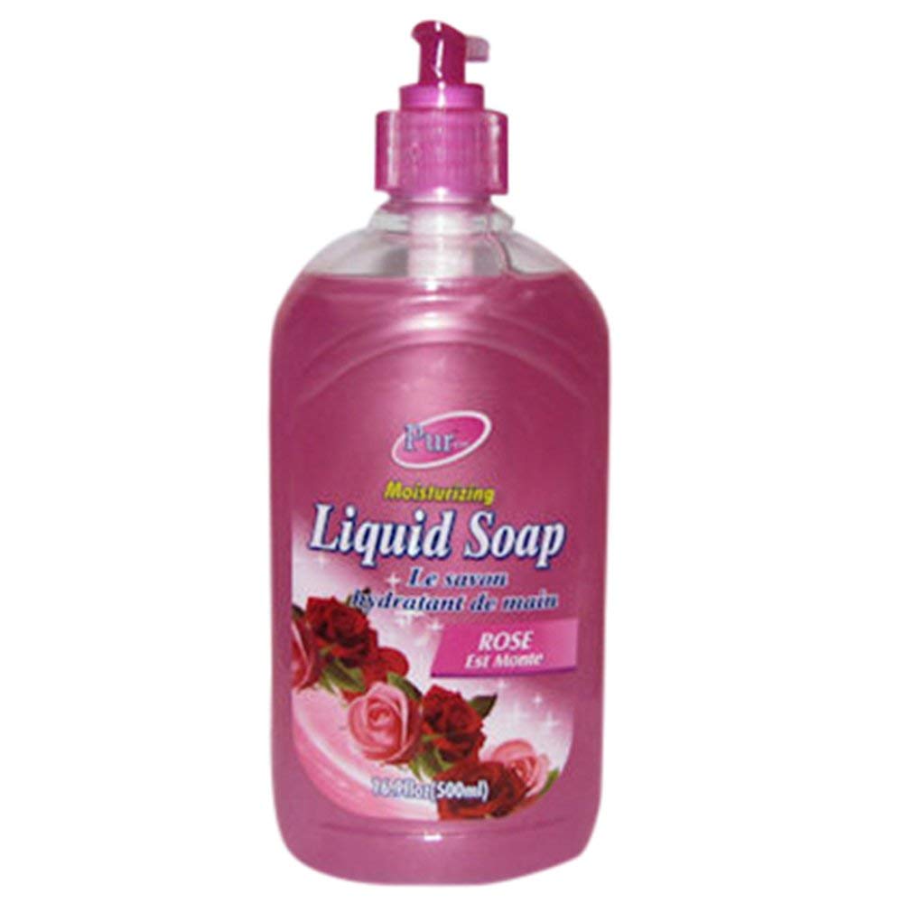 Moisturizing Liquid Soap With Rose(500ml) 304715 By Purest | Walmart Canada