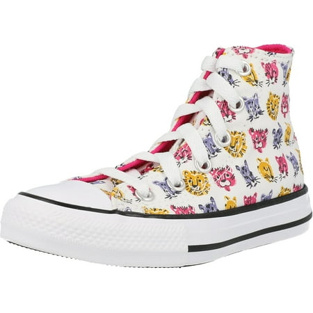 Converse Chuck Taylor All Star Hi Jungle Cats White/Black Canvas 12 US ...