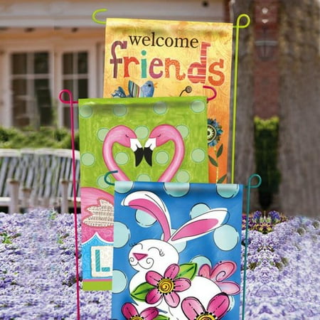 Evergreen Flag & Garden 3 Piece Garden Flag Stand Set - Walmart.com